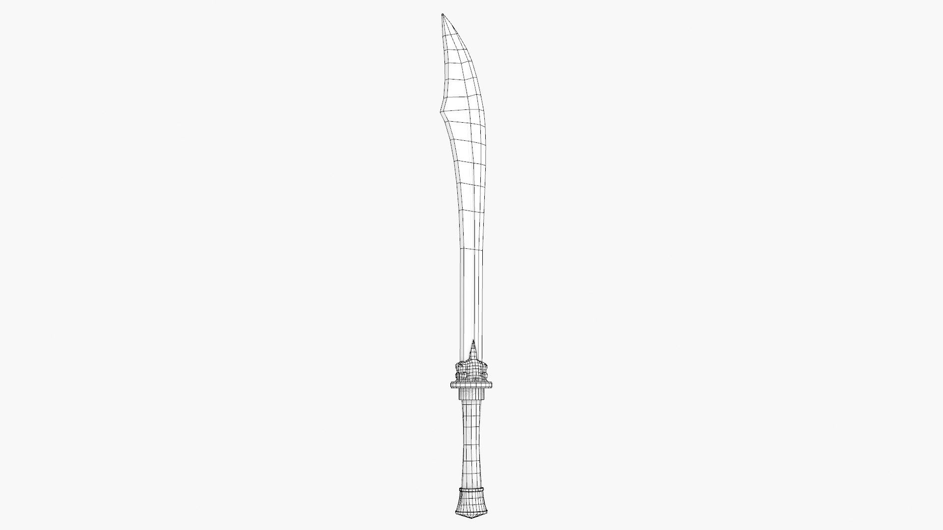 Fantasy Sword RPG Chinese Dao Blade Sword Straight Gladius Broad ...