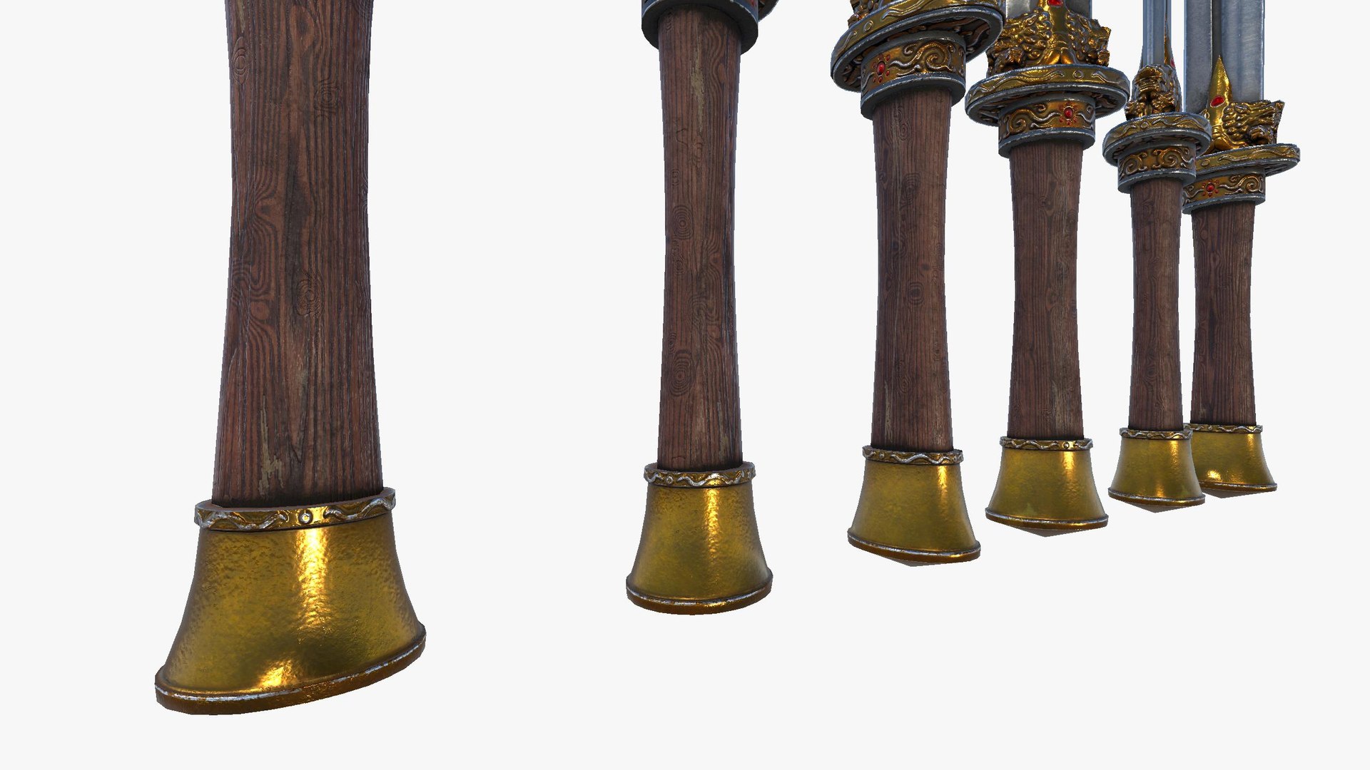 Fantasy Sword RPG Chinese Dao Blade Sword Straight Gladius Broad ...