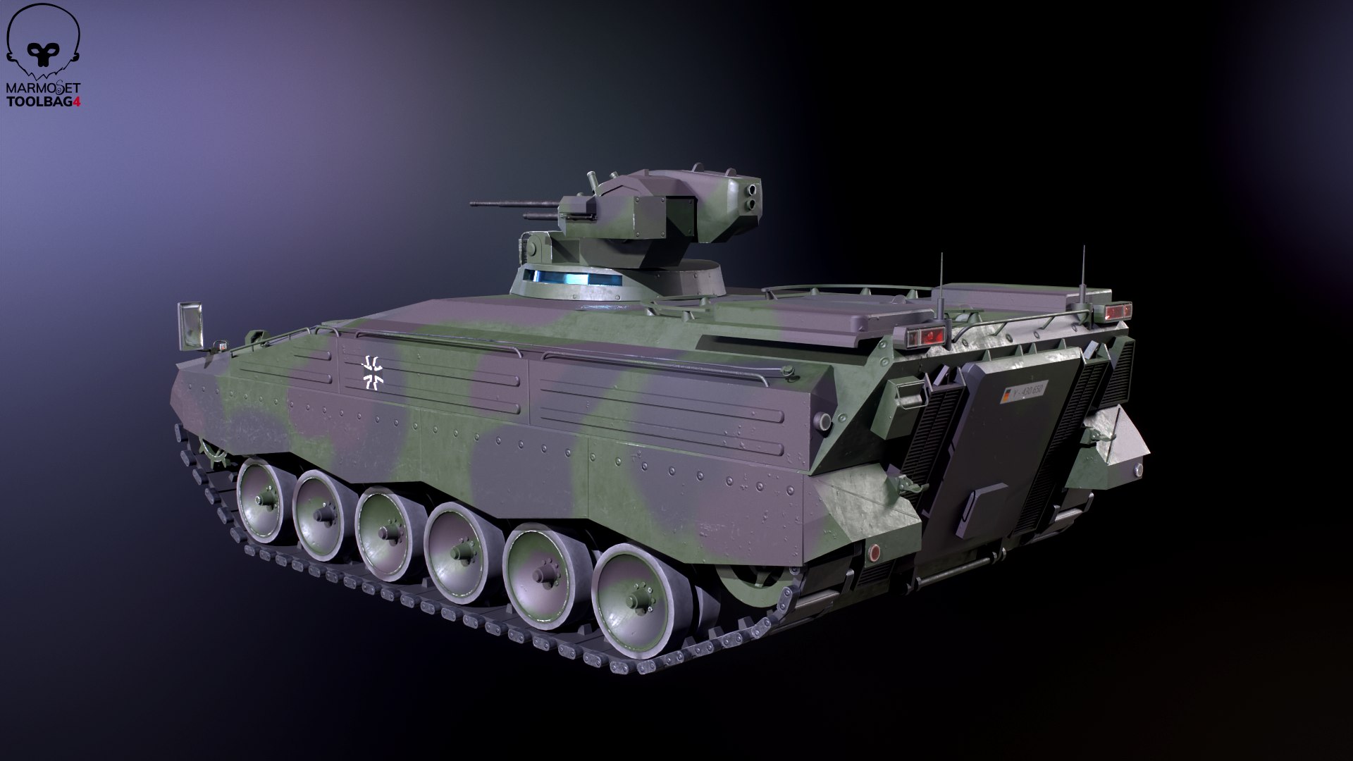 Marder 1 A3 Bundeswehr 3D - TurboSquid 2087789