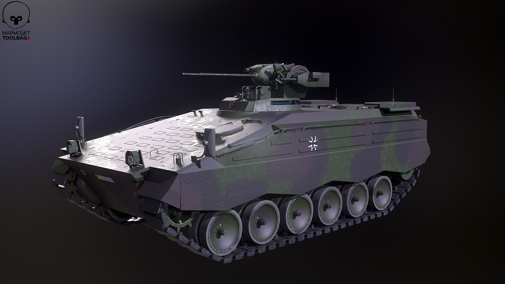 Marder 1 A3 Bundeswehr 3D - TurboSquid 2087789