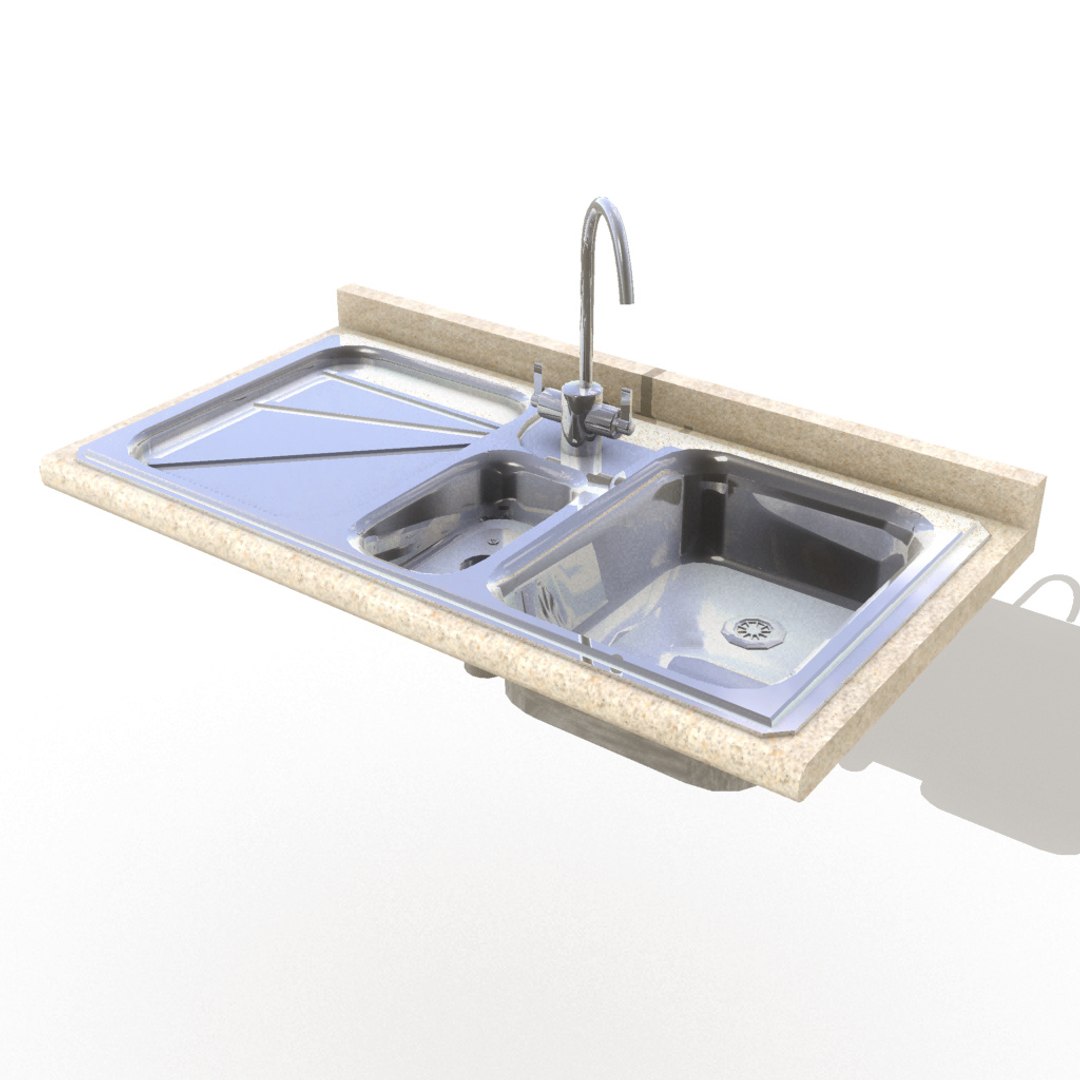 Kitchen Sink 3d Model