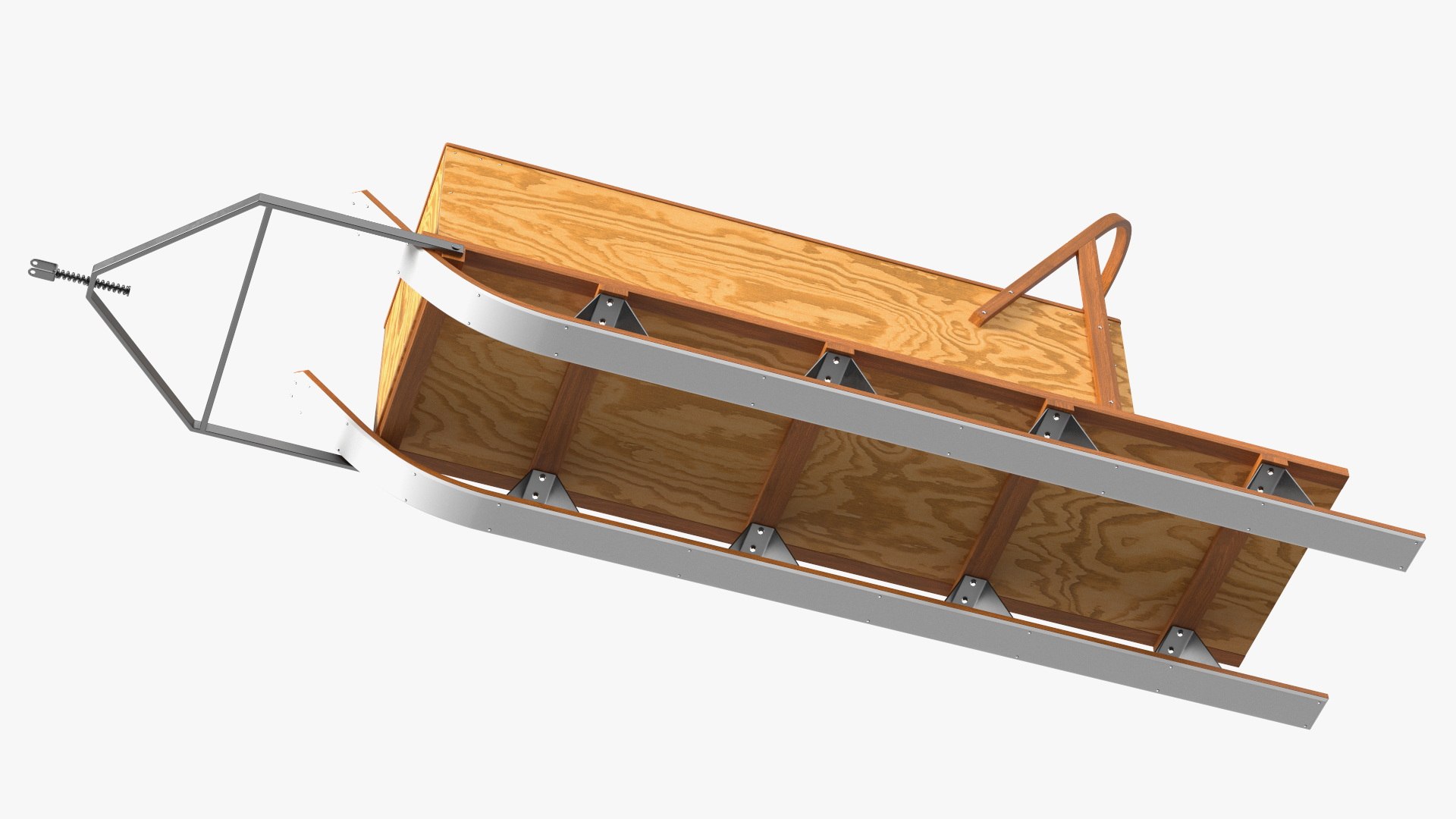 3D model Box Freight Sled - TurboSquid 2113268