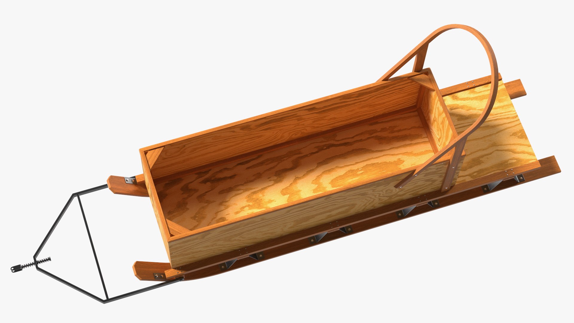 3D model Box Freight Sled - TurboSquid 2113268