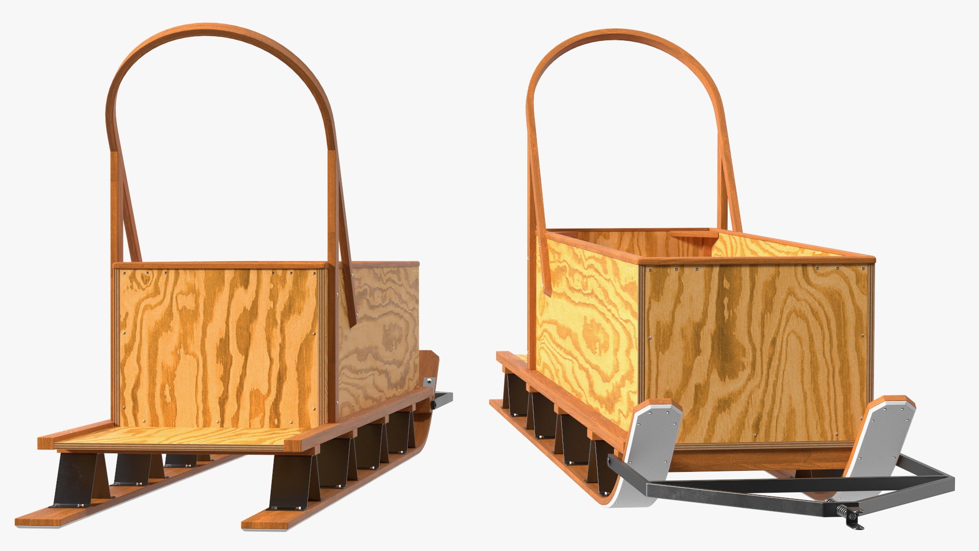 3D model Box Freight Sled - TurboSquid 2113268