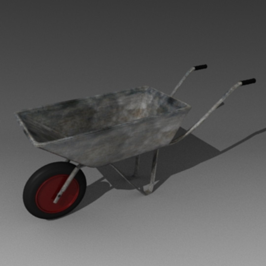 Whell-barrow 3d 3ds