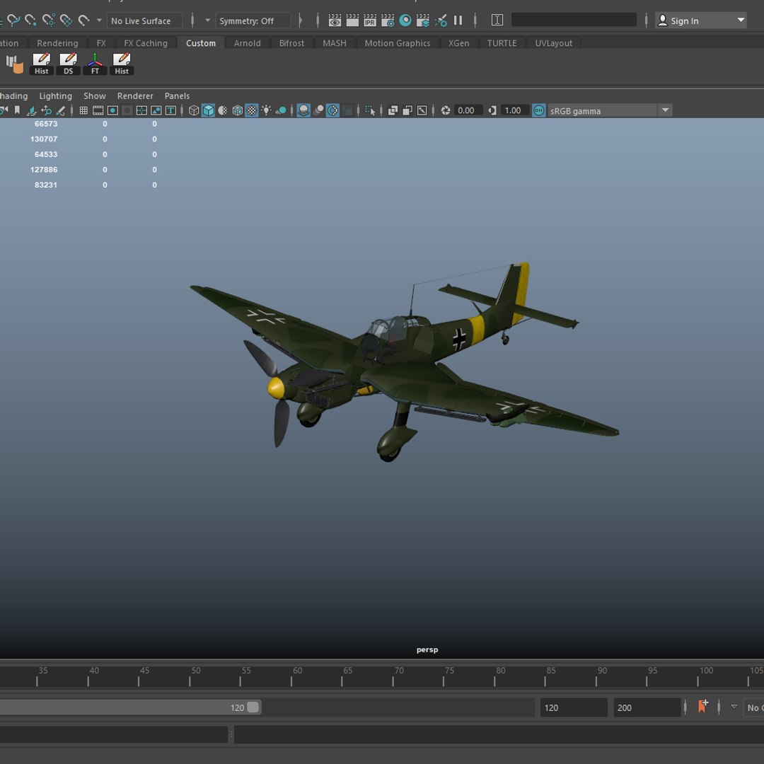 3D WW2 German Aircraft - TurboSquid 1998327