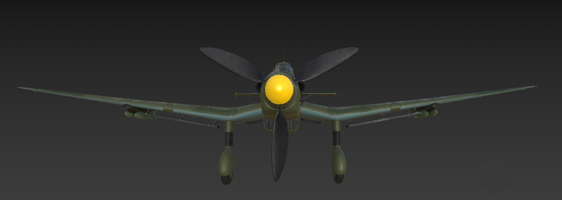 3D WW2 German Aircraft - TurboSquid 1998327