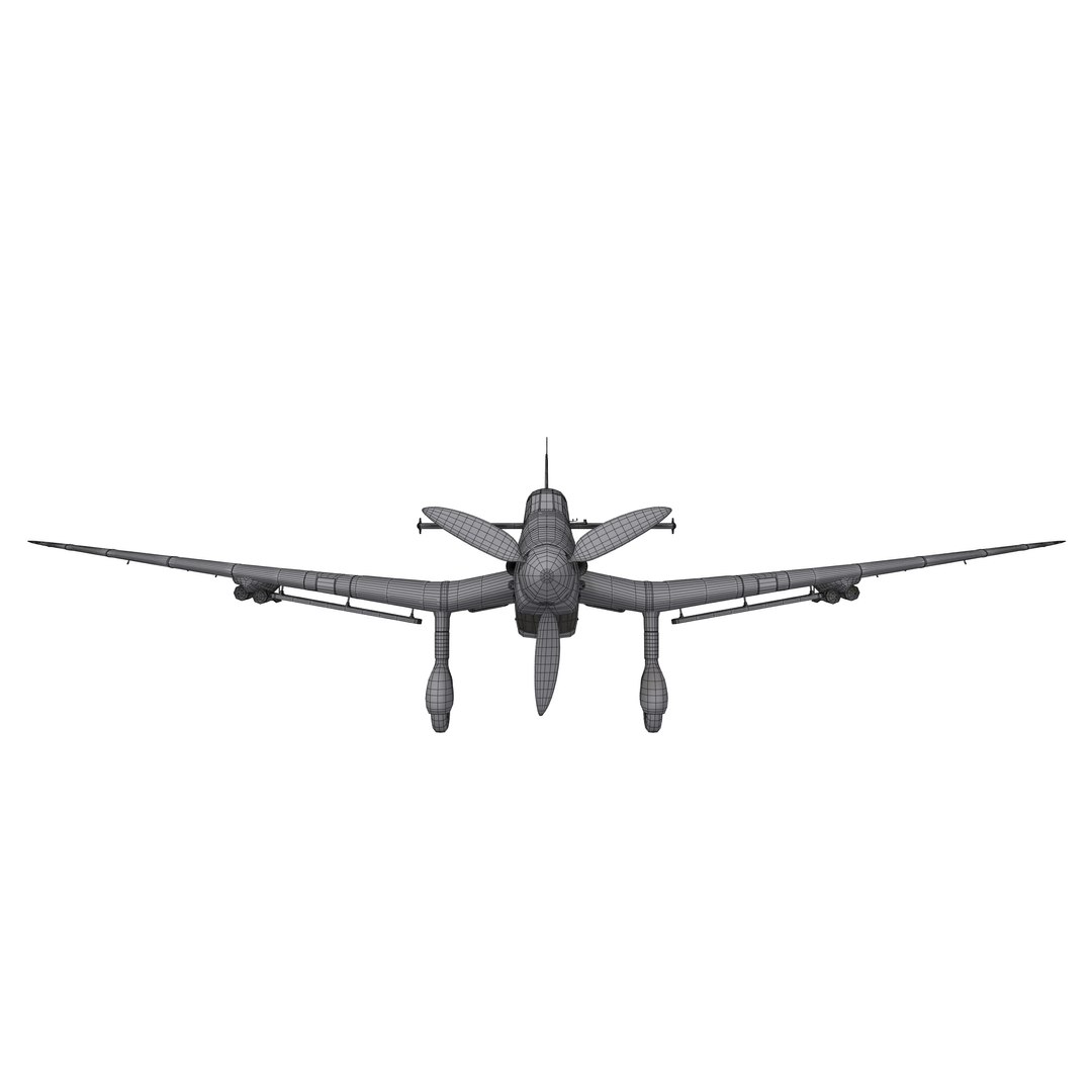 3D WW2 German Aircraft - TurboSquid 1998327