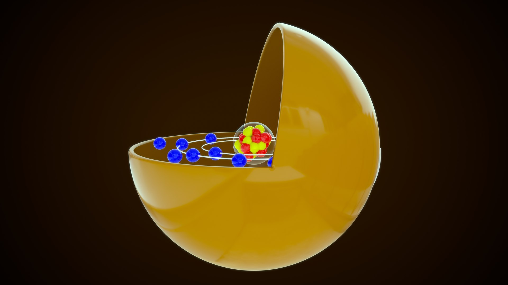 chlorine atom 3d