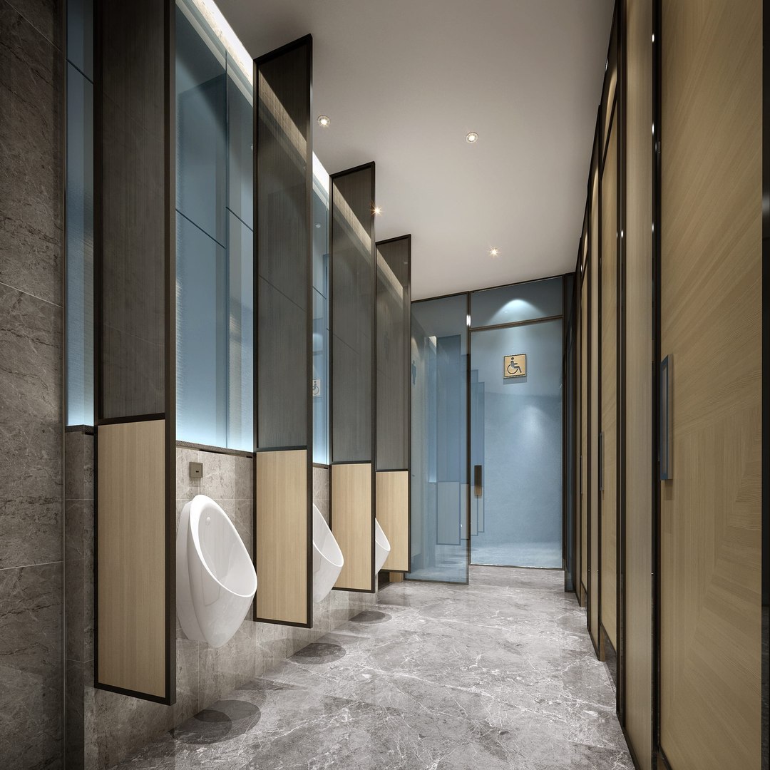 20 Public restroom hotel interior - modern design luxury model ...