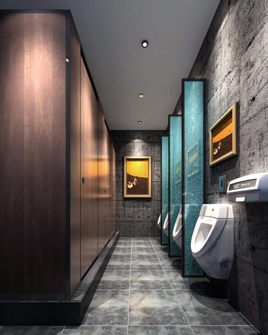 20 Public restroom hotel interior - modern design luxury model ...