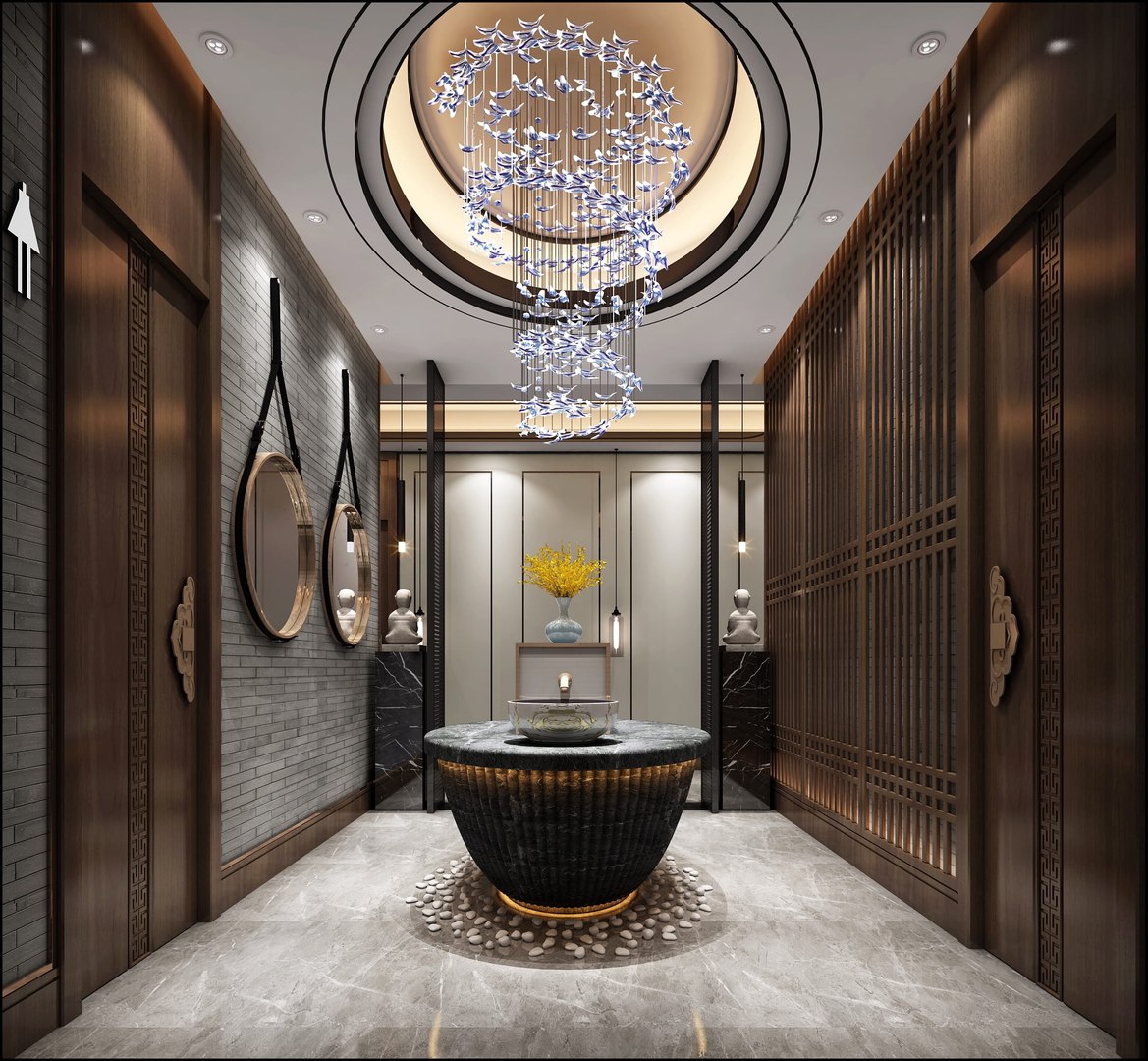 20 Public restroom hotel interior - modern design luxury model ...