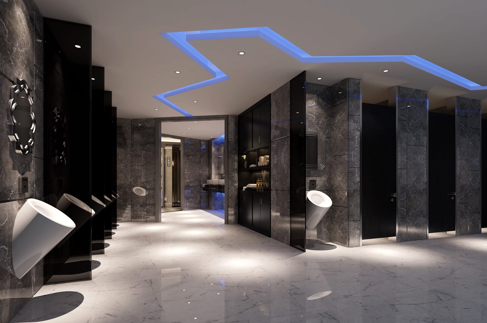 20 Public restroom hotel interior - modern design luxury model ...
