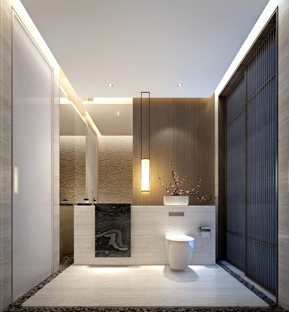 20 Public restroom hotel interior - modern design luxury model ...