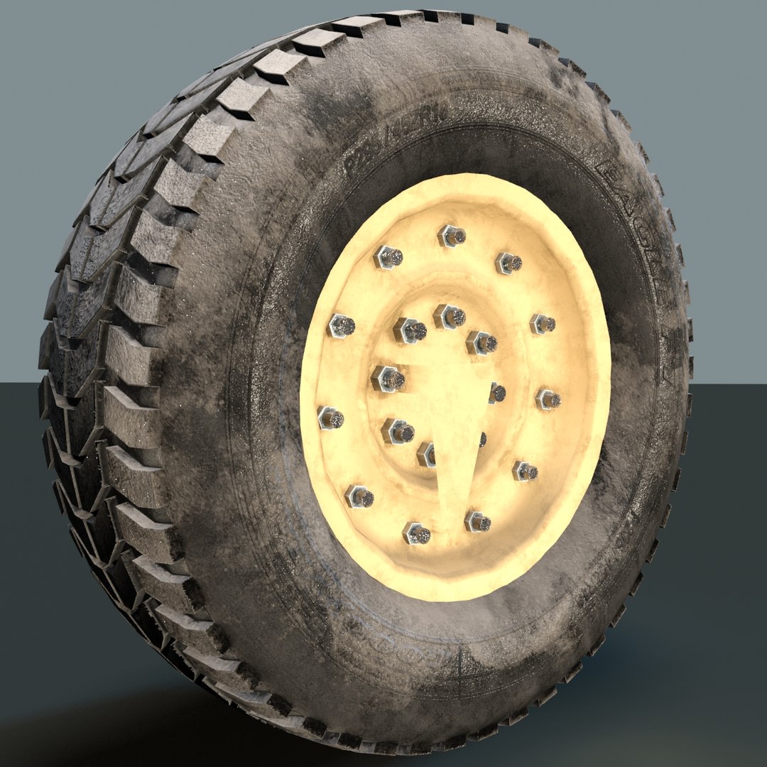 3D Humvee Wheel Rim Model - TurboSquid 1211198