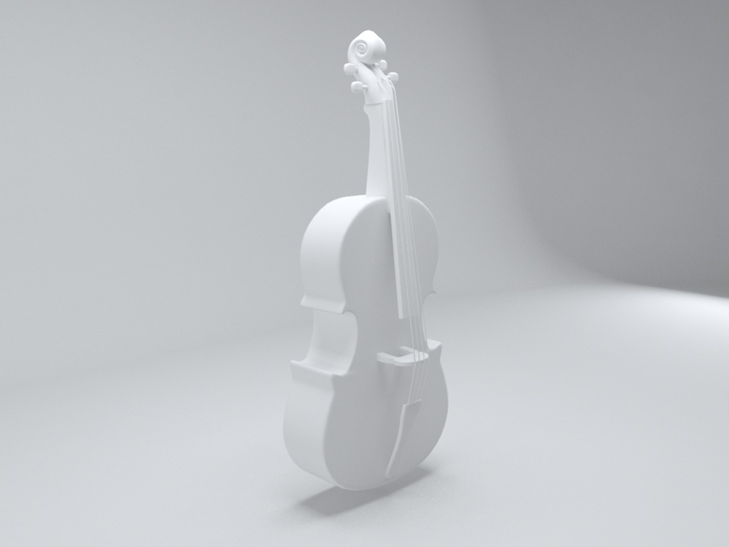3d Cello Model