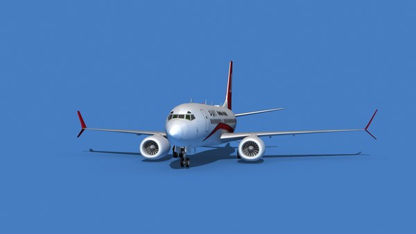 3D Boeing 737 Max 7 Shanghai Airlines model - TurboSquid 1760826