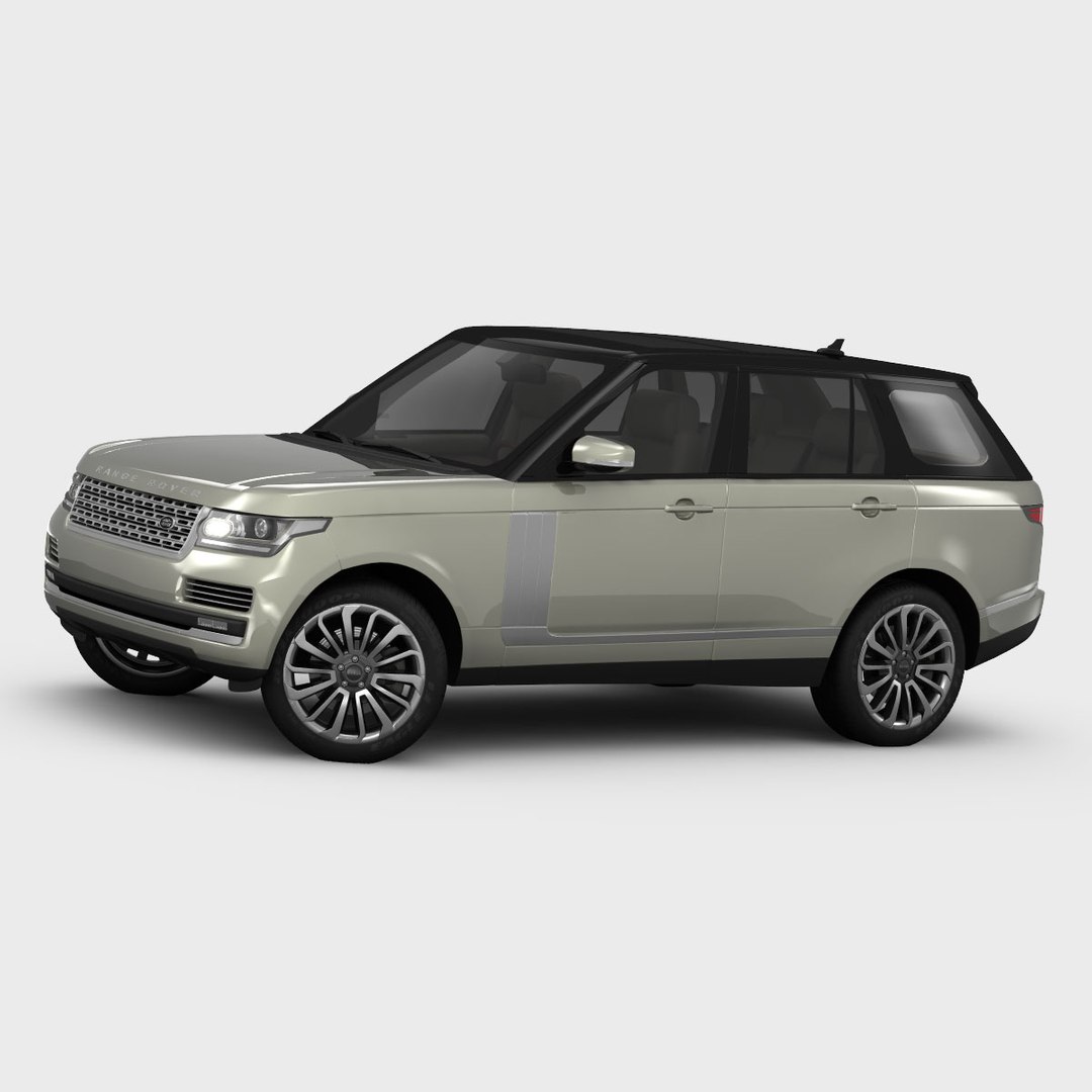 Land Rover Range Vogue 3d Max