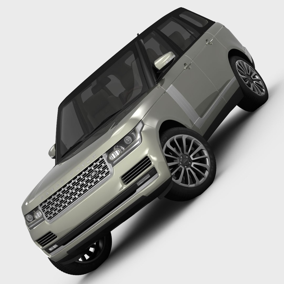 Land Rover Range Vogue 3d Max