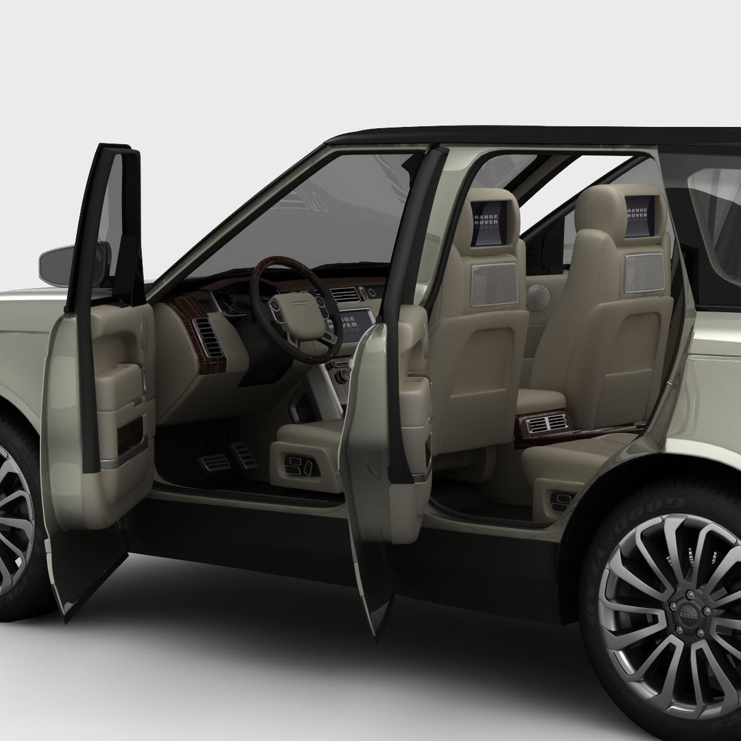 Land Rover Range Vogue 3d Max