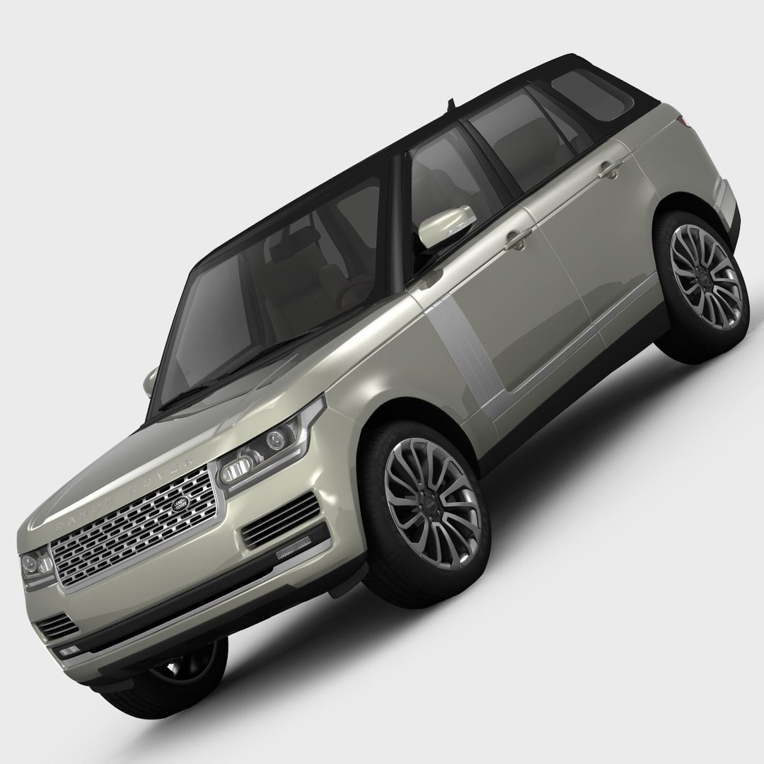 Land Rover Range Vogue 3d Max
