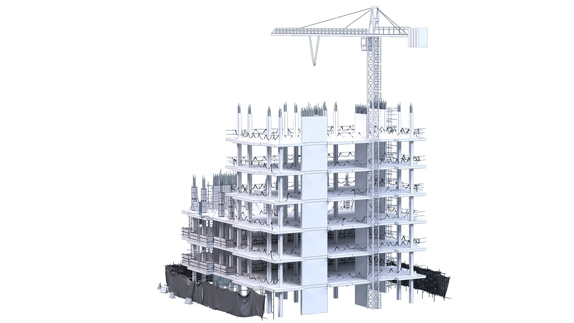 Modular Building 3D Model - TurboSquid 2334923