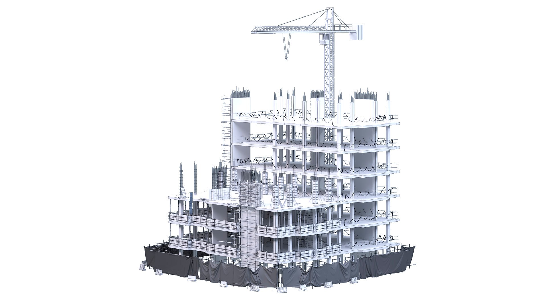 Modular Building 3D Model - TurboSquid 2334923