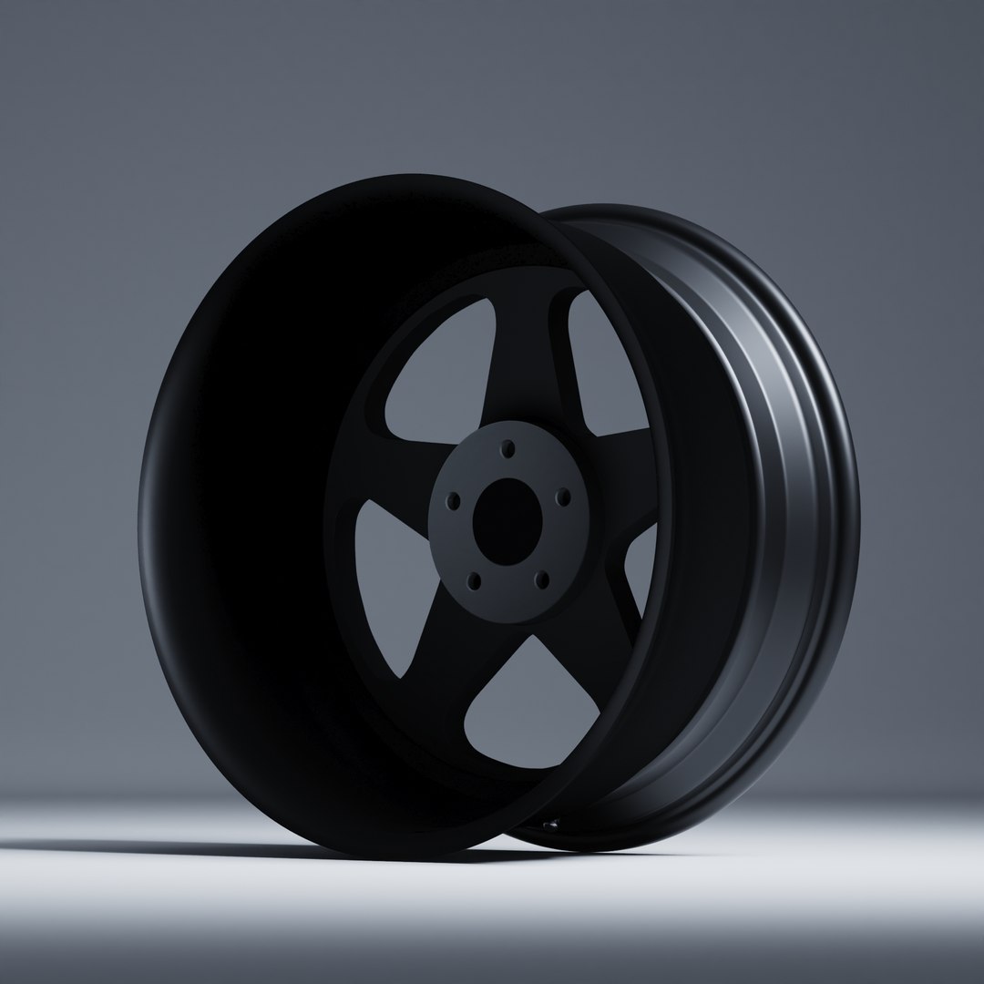 3D HRE 305 3 Piece Wheels Assembly Pack model - TurboSquid 2015303