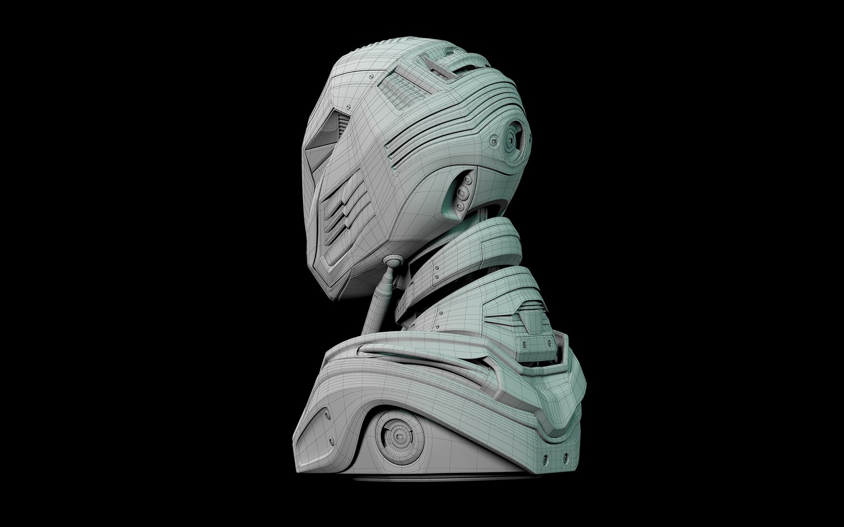 Robot Mech Head 3D - TurboSquid 1829164