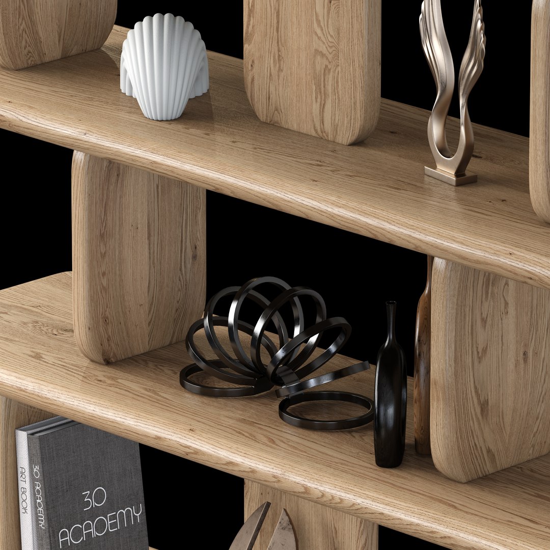 3D Shelving Unit Nera - TurboSquid 2055890