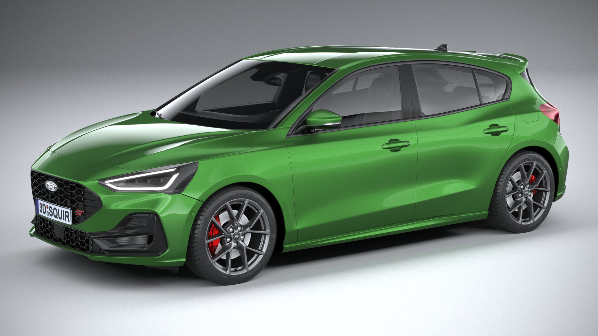 modelo 3d Ford Focus ST 2022 - TurboSquid 1823786