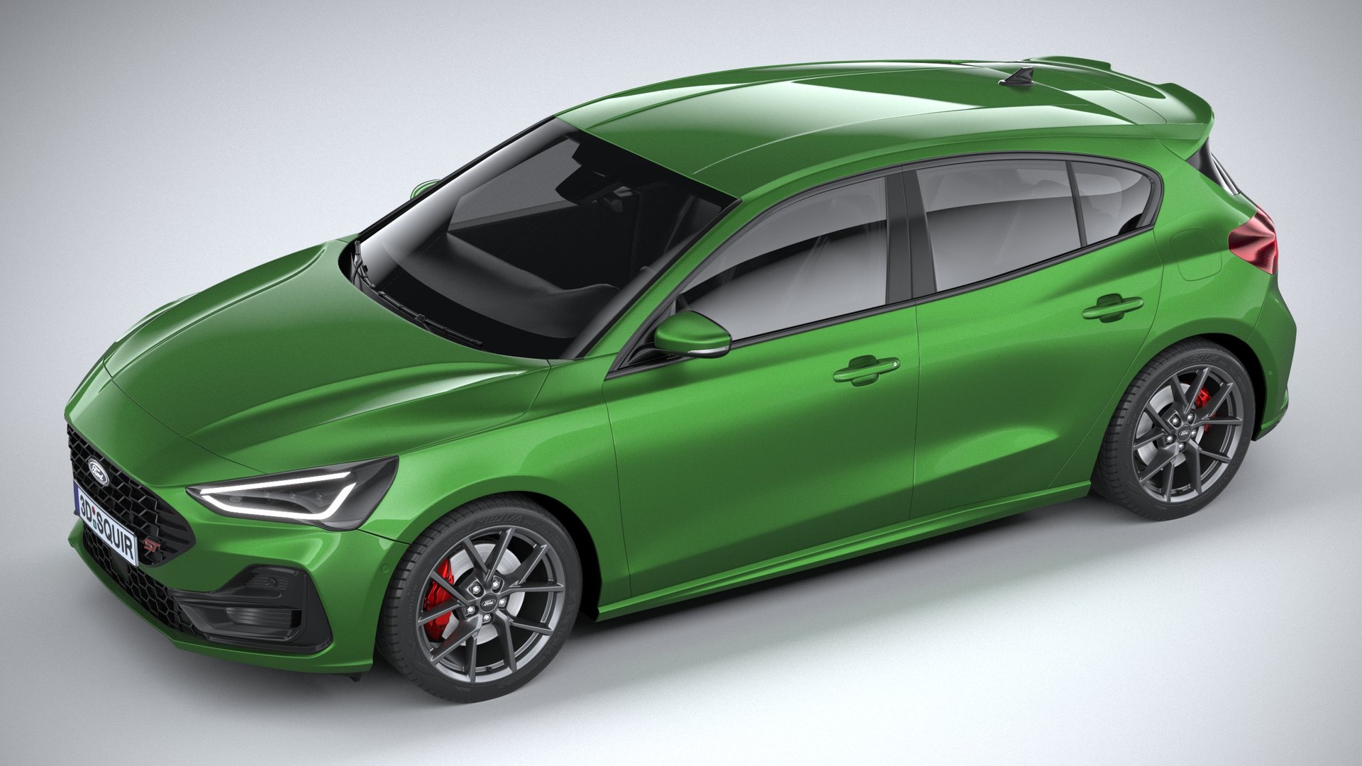 3D Ford Focus ST 2022 - TurboSquid 1823786