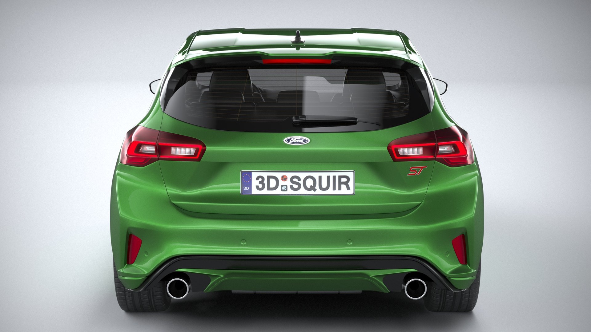 3D Ford Focus ST 2022 - TurboSquid 1823786