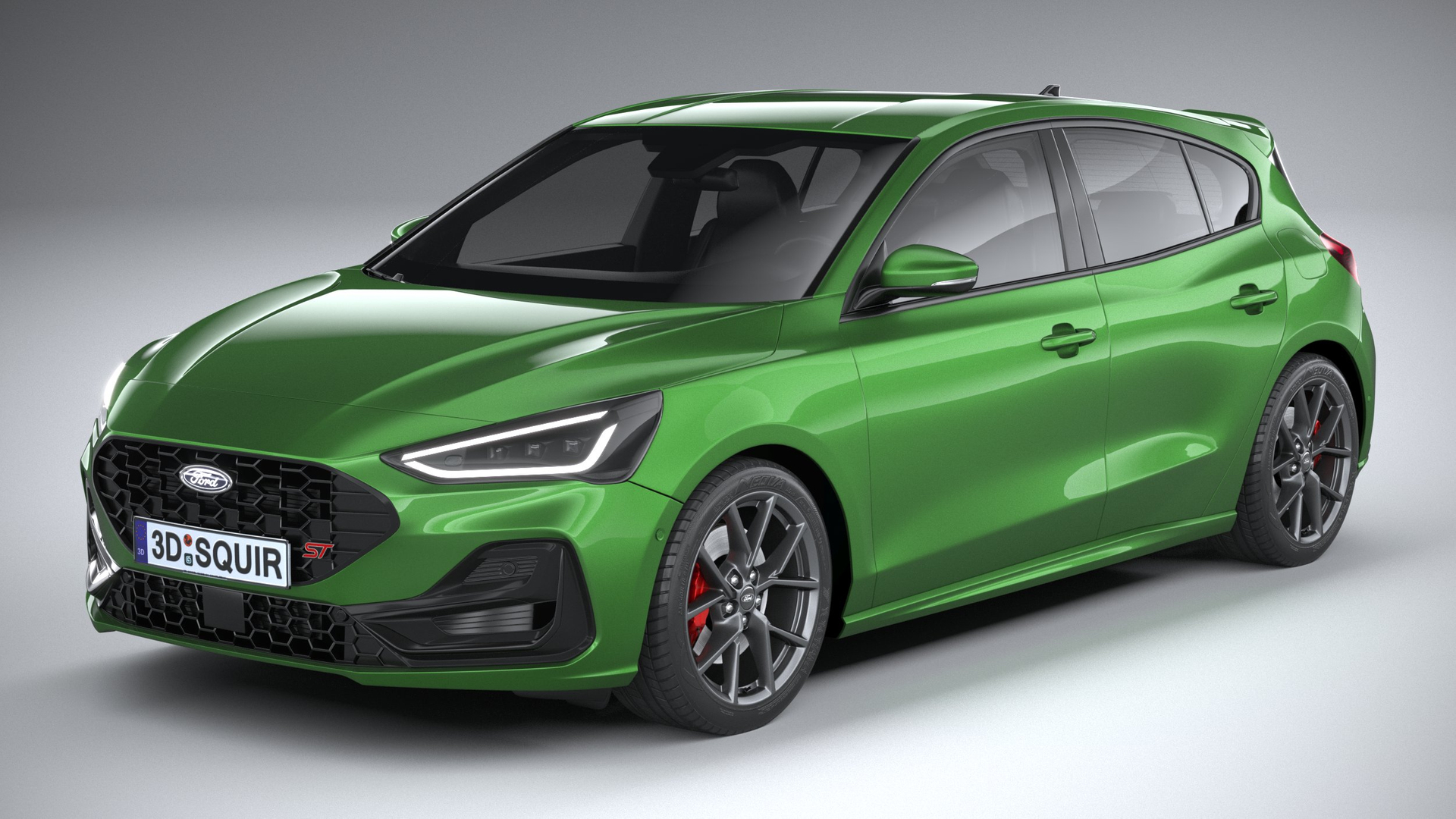 modelo 3d Ford Focus ST 2022 - TurboSquid 1823786