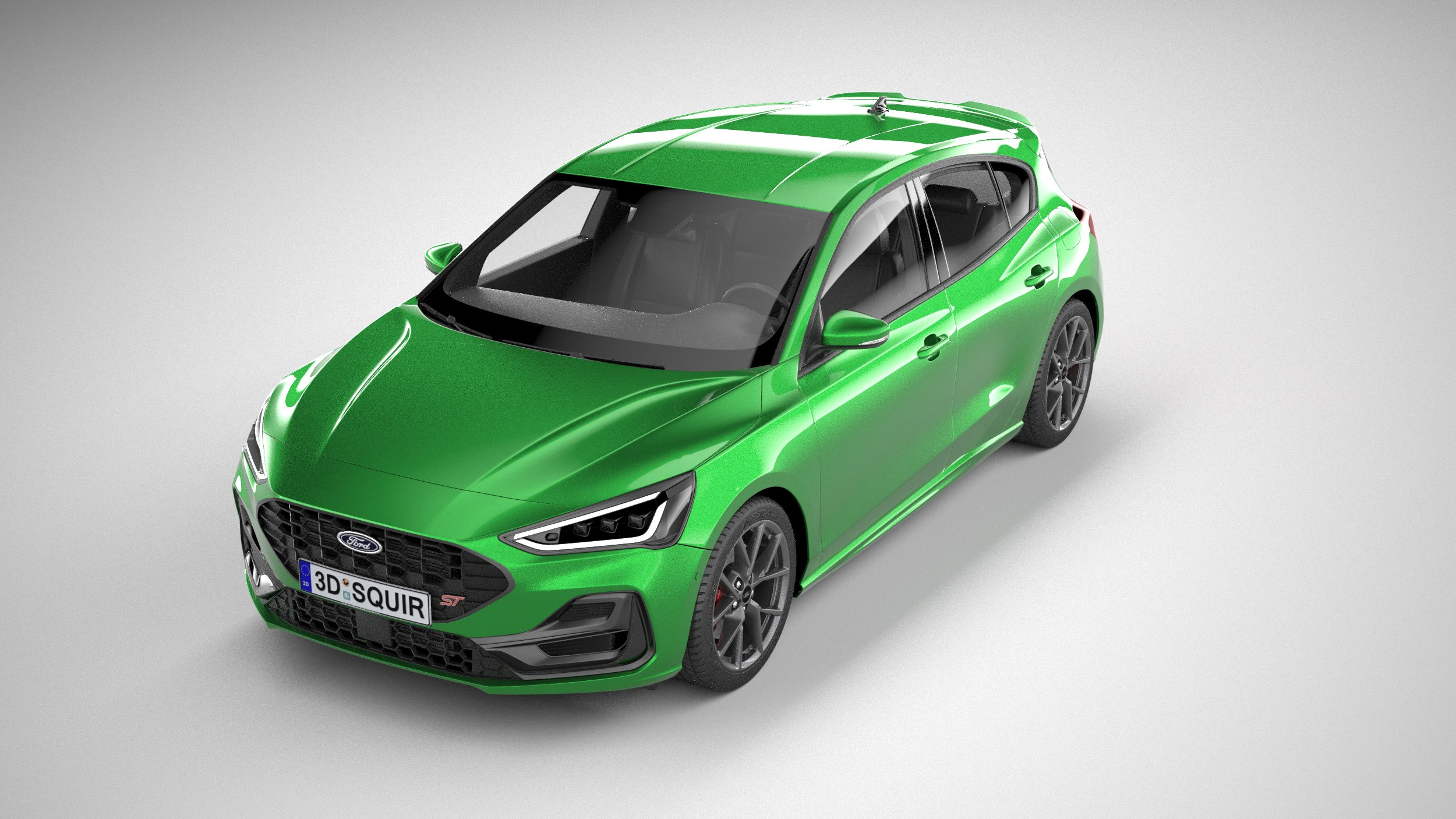 modelo 3d Ford Focus ST 2022 - TurboSquid 1823786