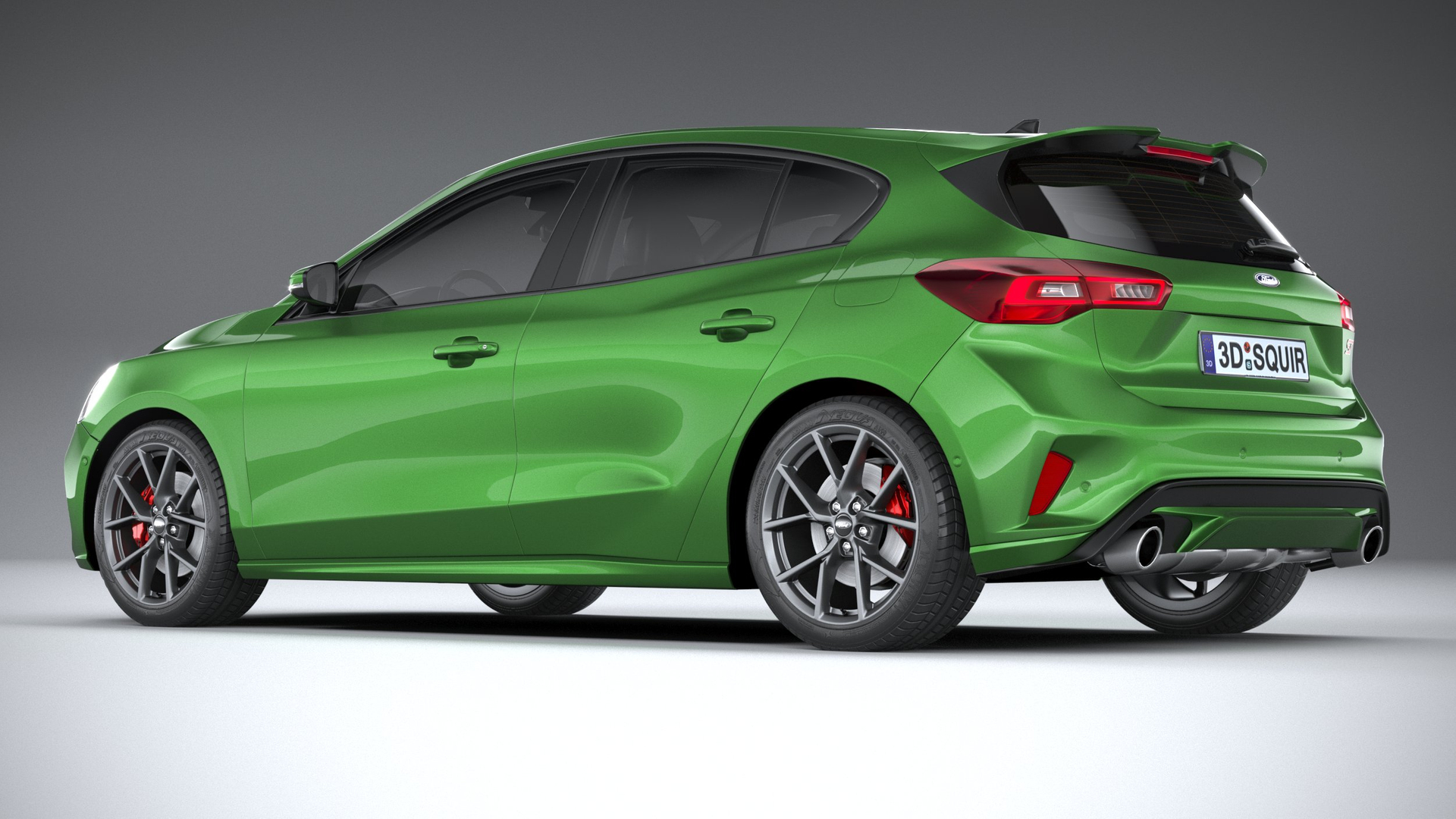 modelo 3d Ford Focus ST 2022 - TurboSquid 1823786