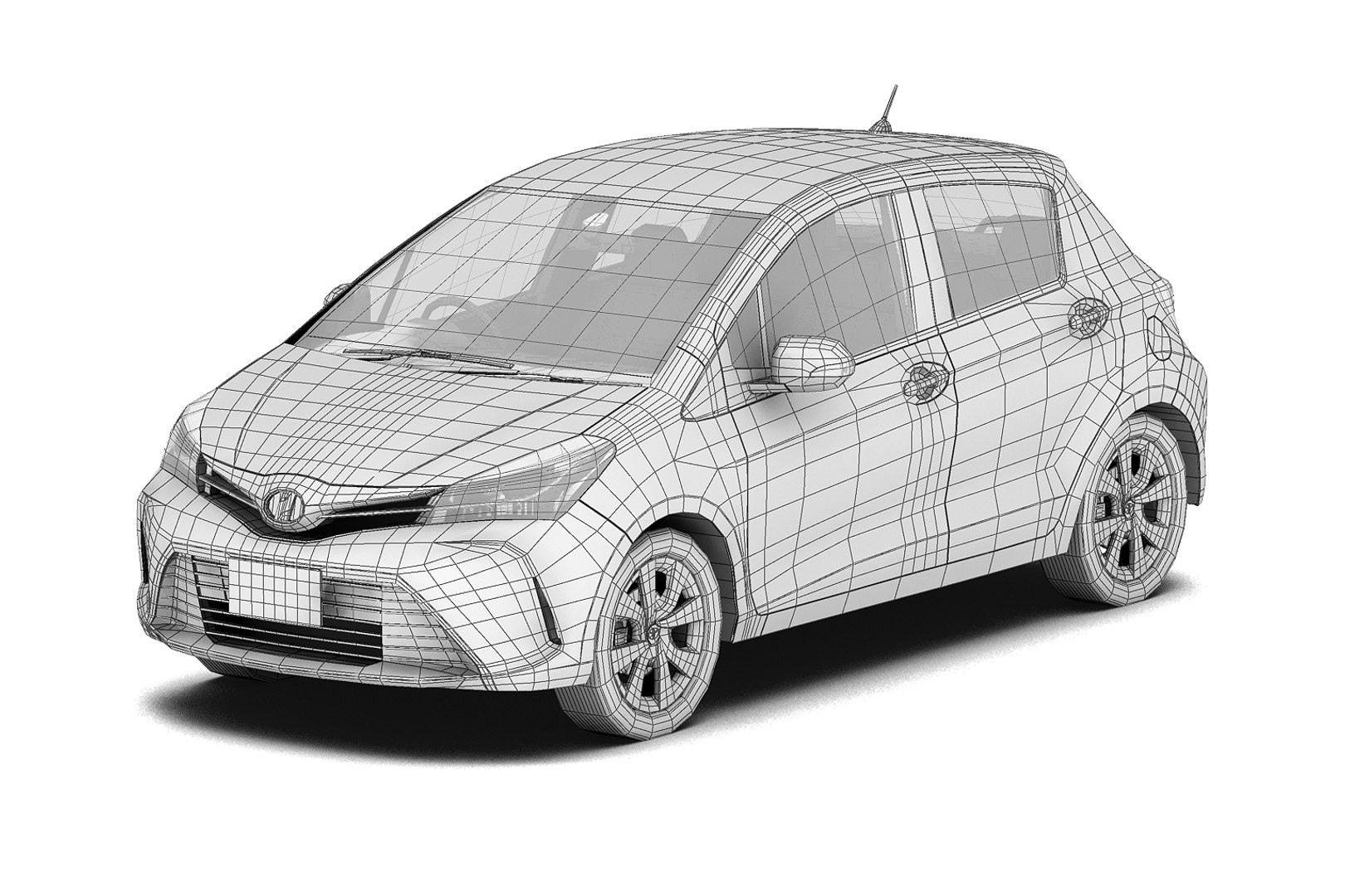 3ds max toyota vitz
