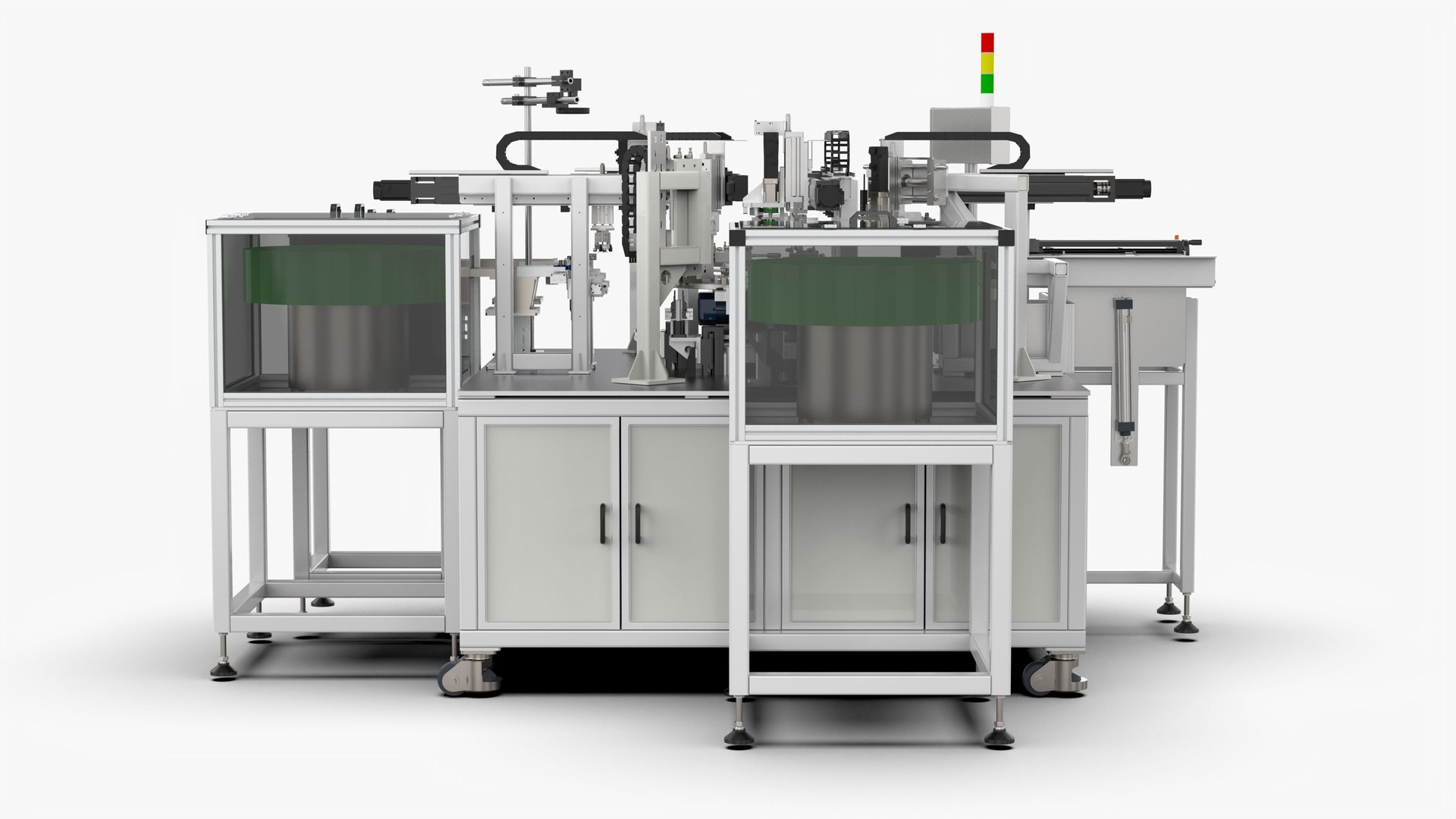 3D Model Automatic Electric Push Rod Inner Tube Assembly Machine ...