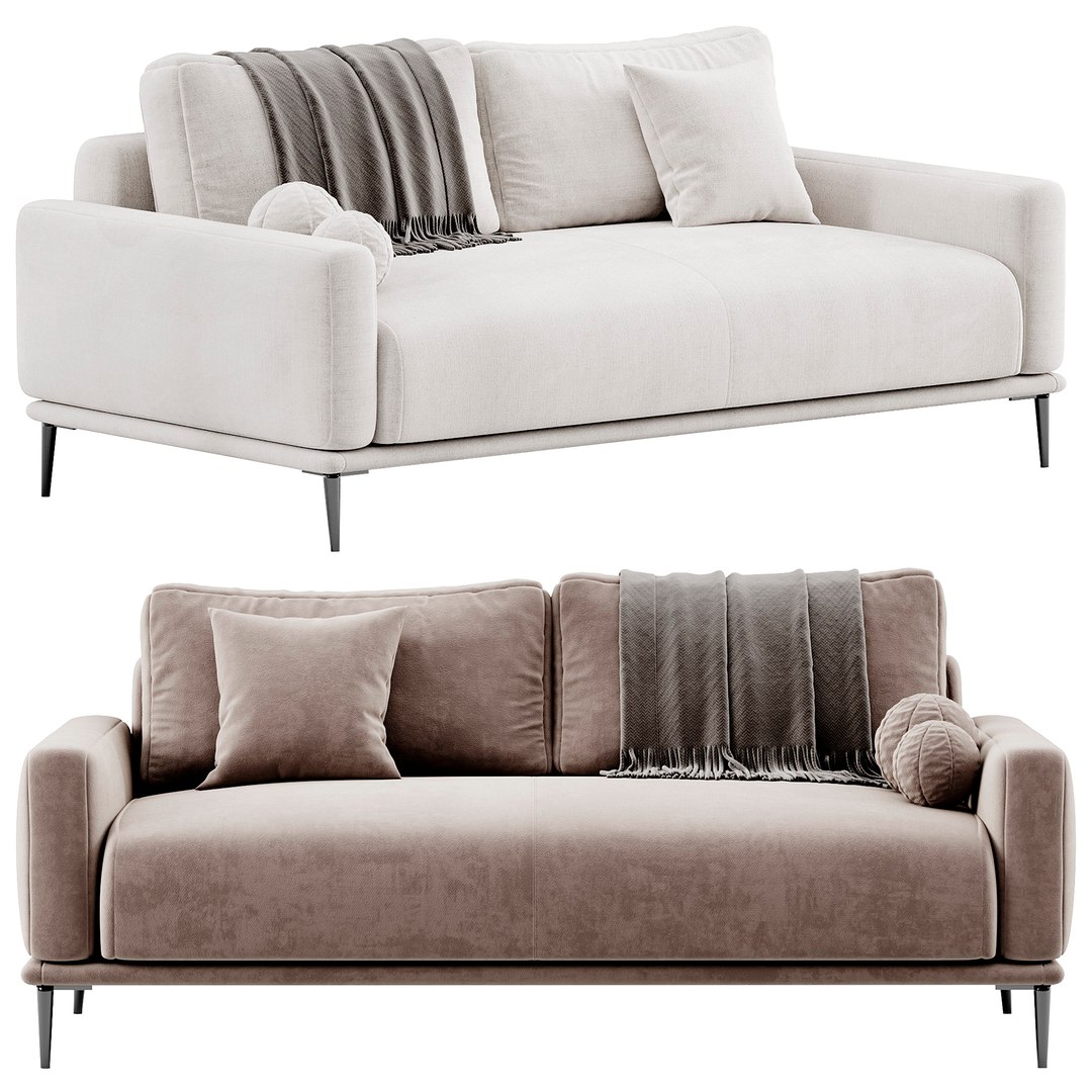 ALFIL Sofa By Lebom 3D Model - TurboSquid 2244641