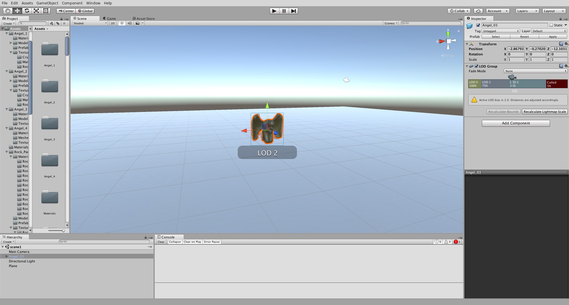 Angel Statue 3 3D Model - TurboSquid 1155139