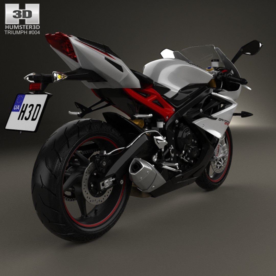 Triumph 675r 675 3D Model - TurboSquid 1223940