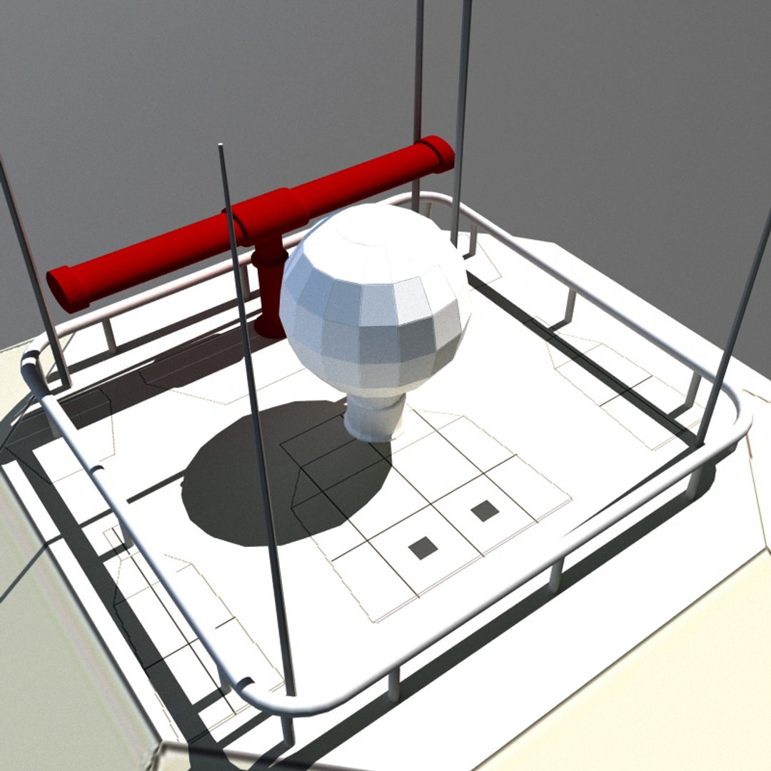 3d flight control tower