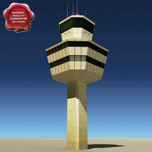 3d flight control tower