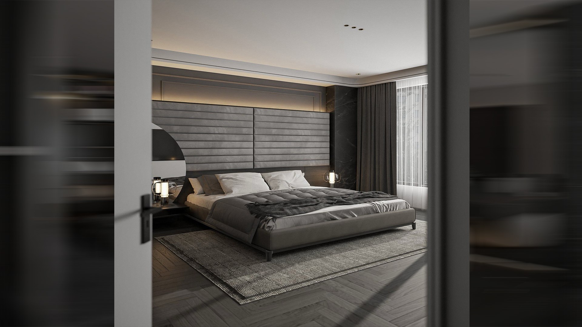 3D Master Bedroom 03 - HanhCT - MAX FBX OBJ SKP DAE Simlab - TurboSquid 2201235