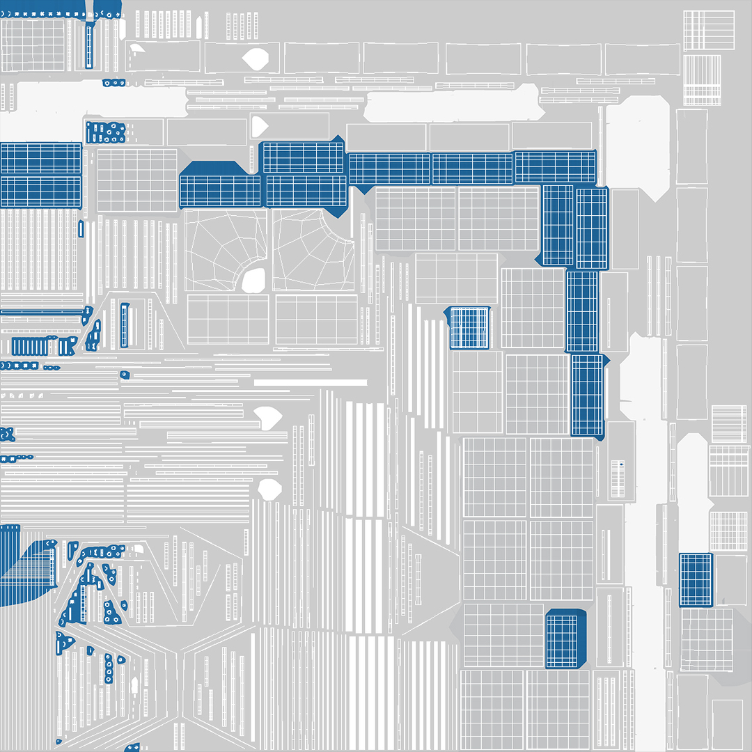 Großraumbüro-Büromöbelset mit Stühlen 3D-Modell - TurboSquid 2513568