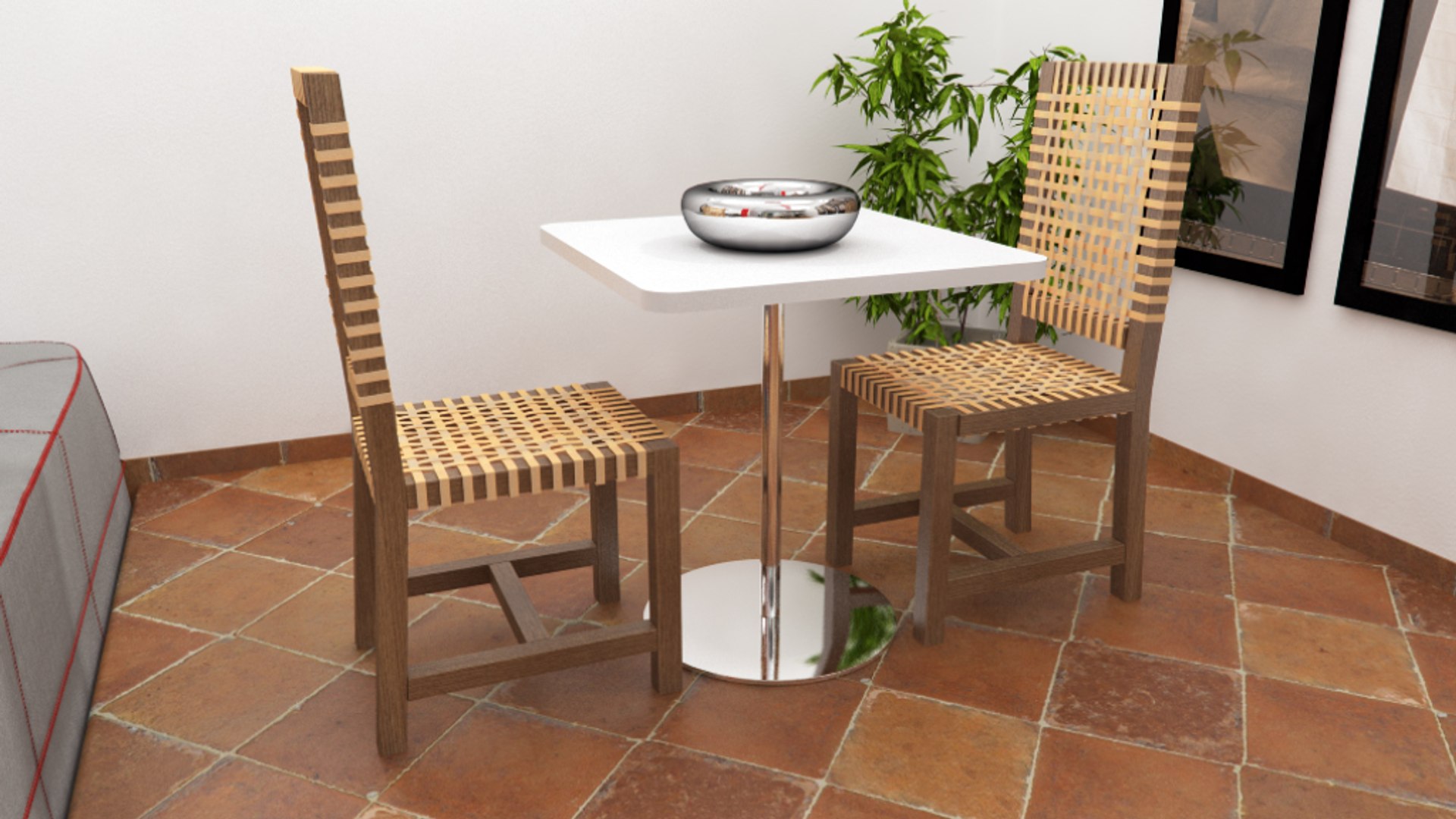 3d calligaris dub square 4 model