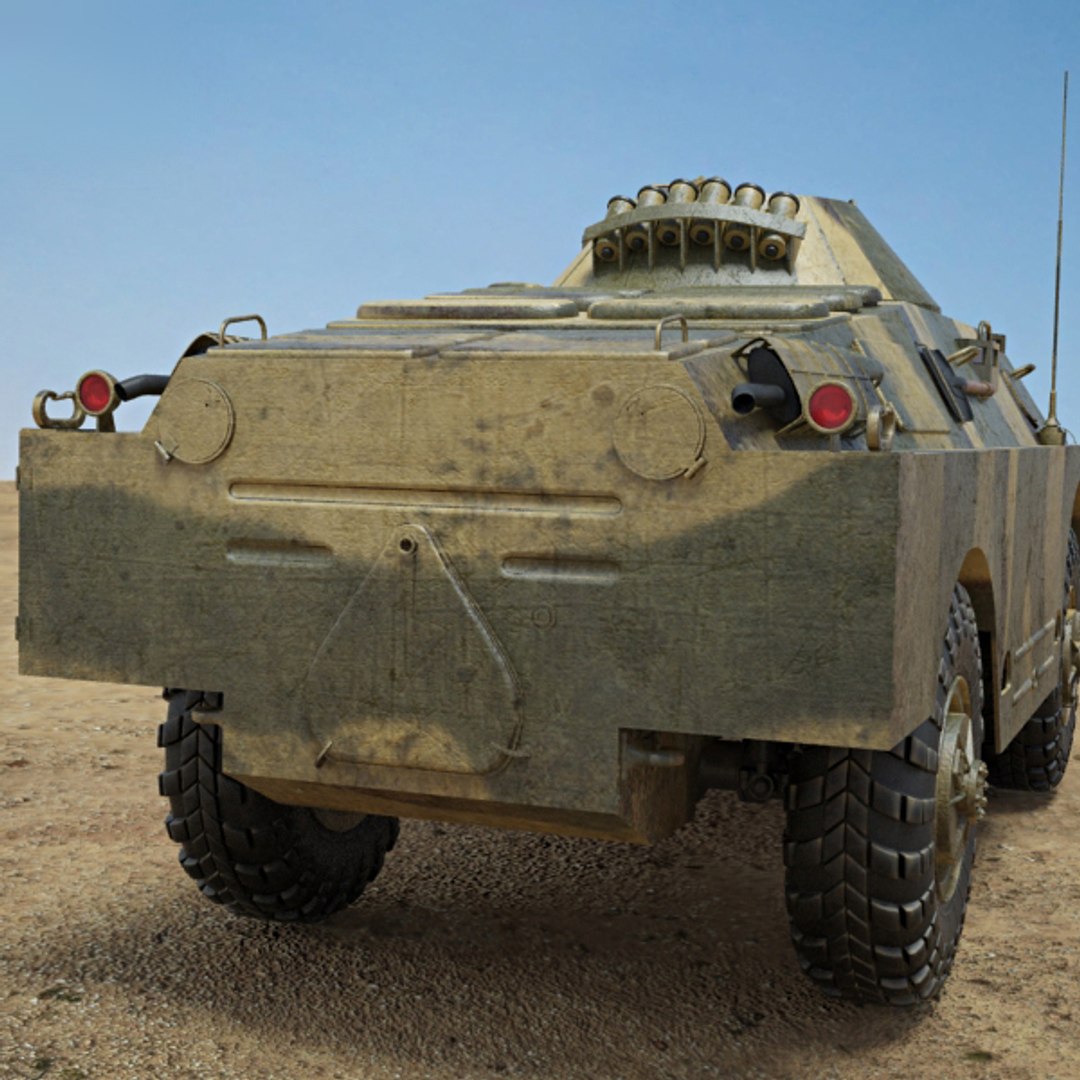 Brdm-2 Brdm 2 3D - TurboSquid 1307150