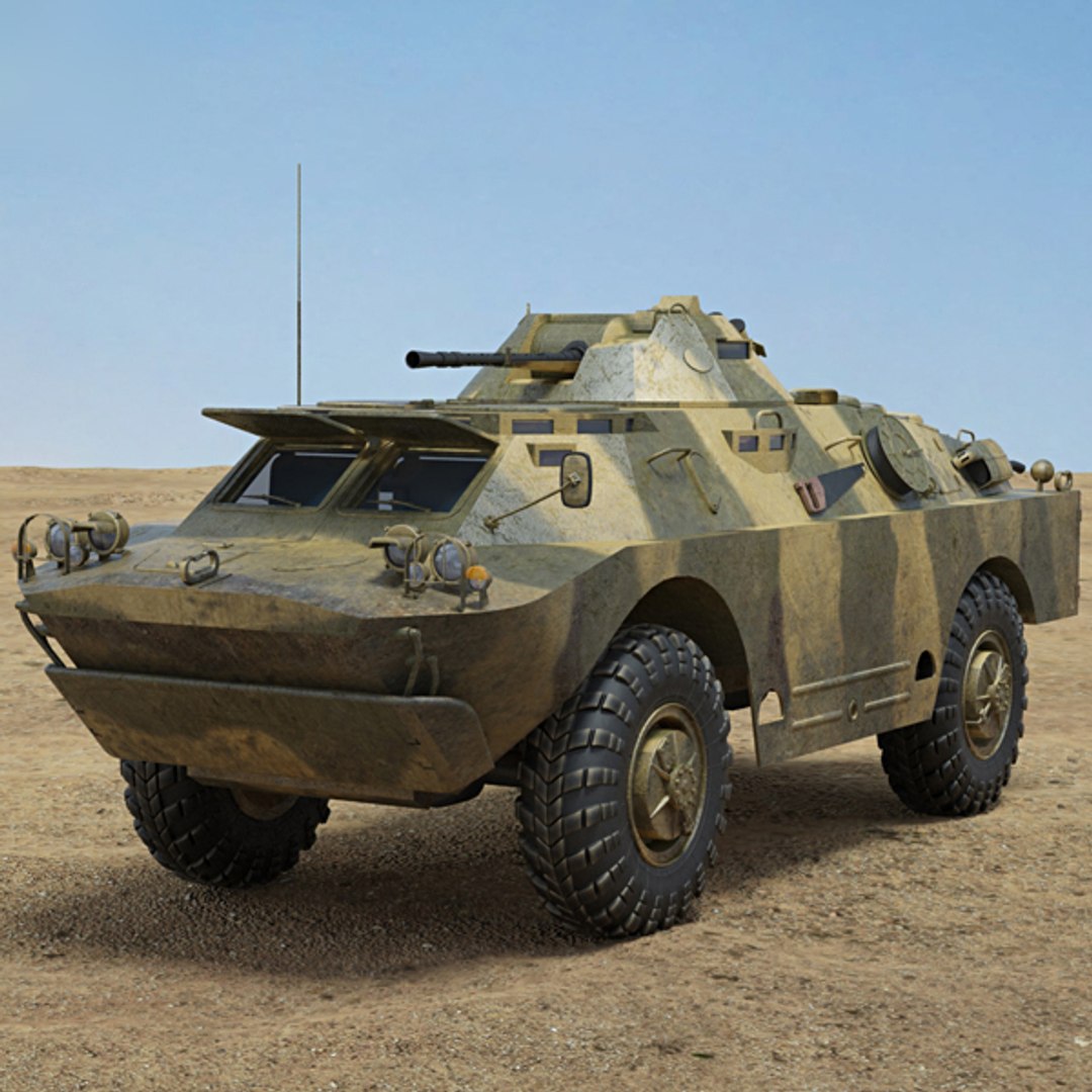 Brdm-2 Brdm 2 3D - TurboSquid 1307150