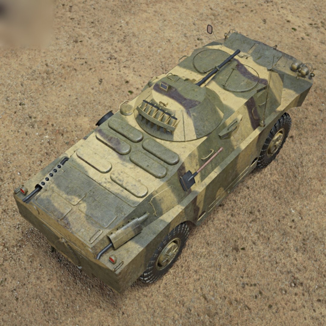 Brdm-2 Brdm 2 3D - TurboSquid 1307150