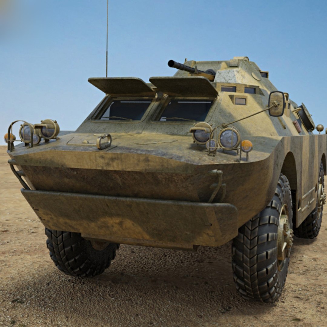 Brdm-2 Brdm 2 3D - TurboSquid 1307150